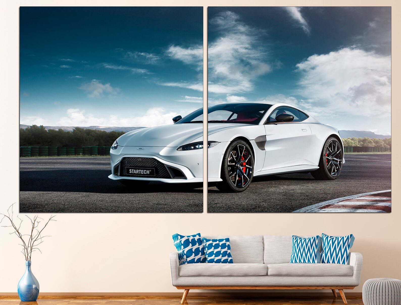 Aston Martin Canvas Supercar Wall Art Aston Martin Print - Etsy