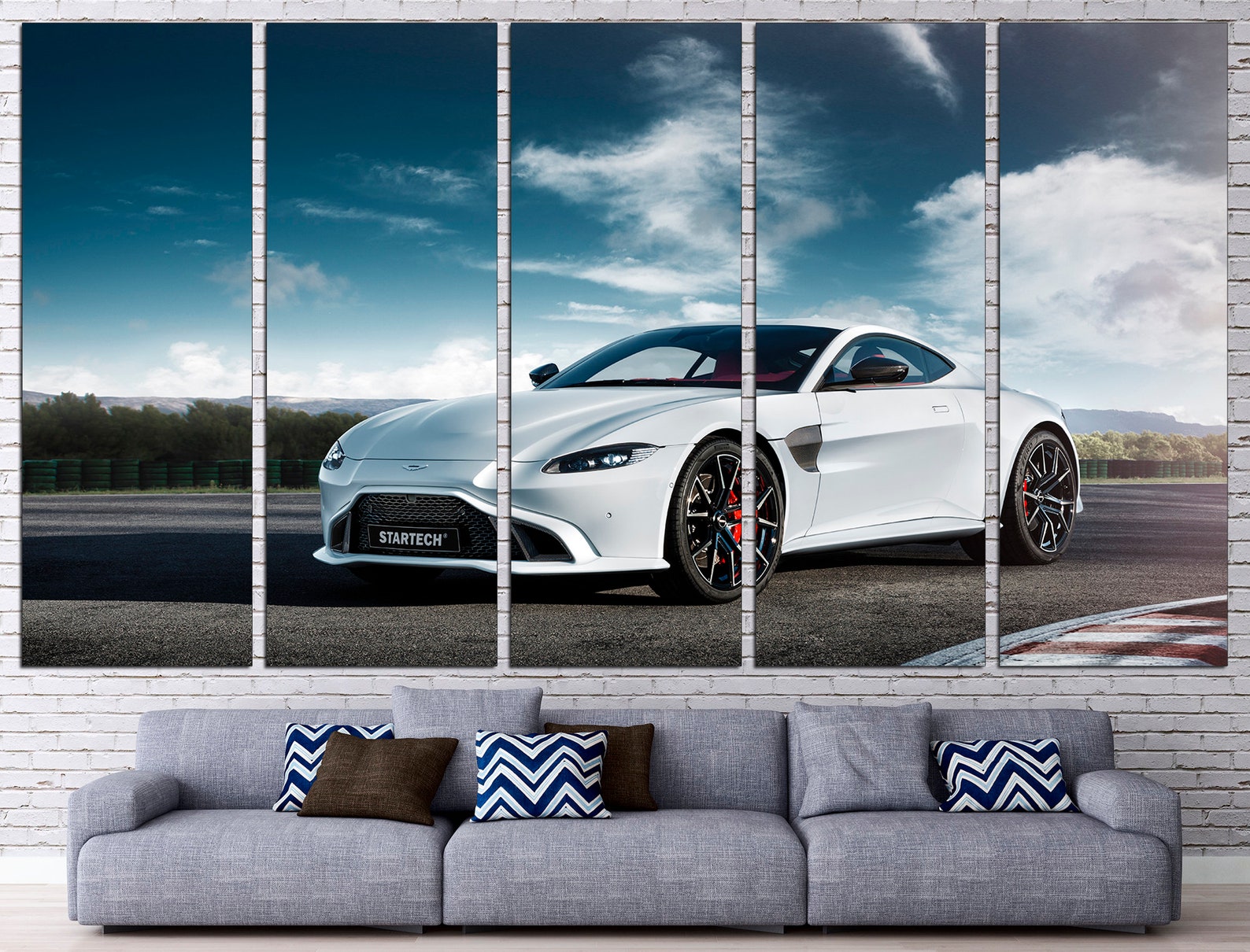 Aston Martin Canvas Supercar Wall Art Aston Martin Print - Etsy