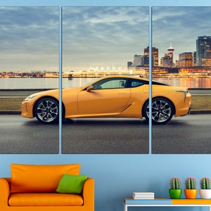 Lexus Poster Automobile Print Lexus Wall Art Racing Car Print Lexus ...
