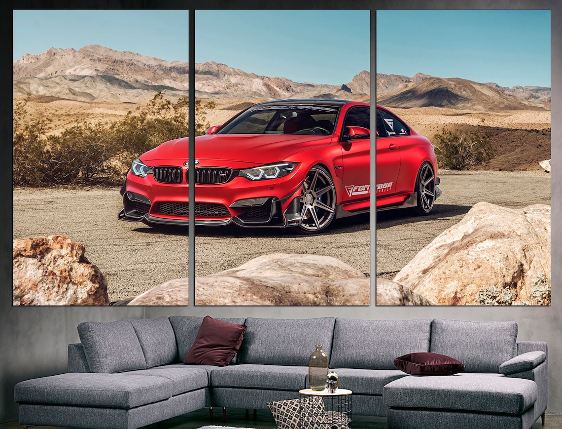 BMW Poster Extra Large Wall Art BMW Print BMW Wall Decor Auto - Etsy