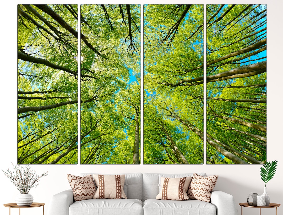 Branch Art Print Tree Wall Art Trees Canvas Print Tree Branch Print ...