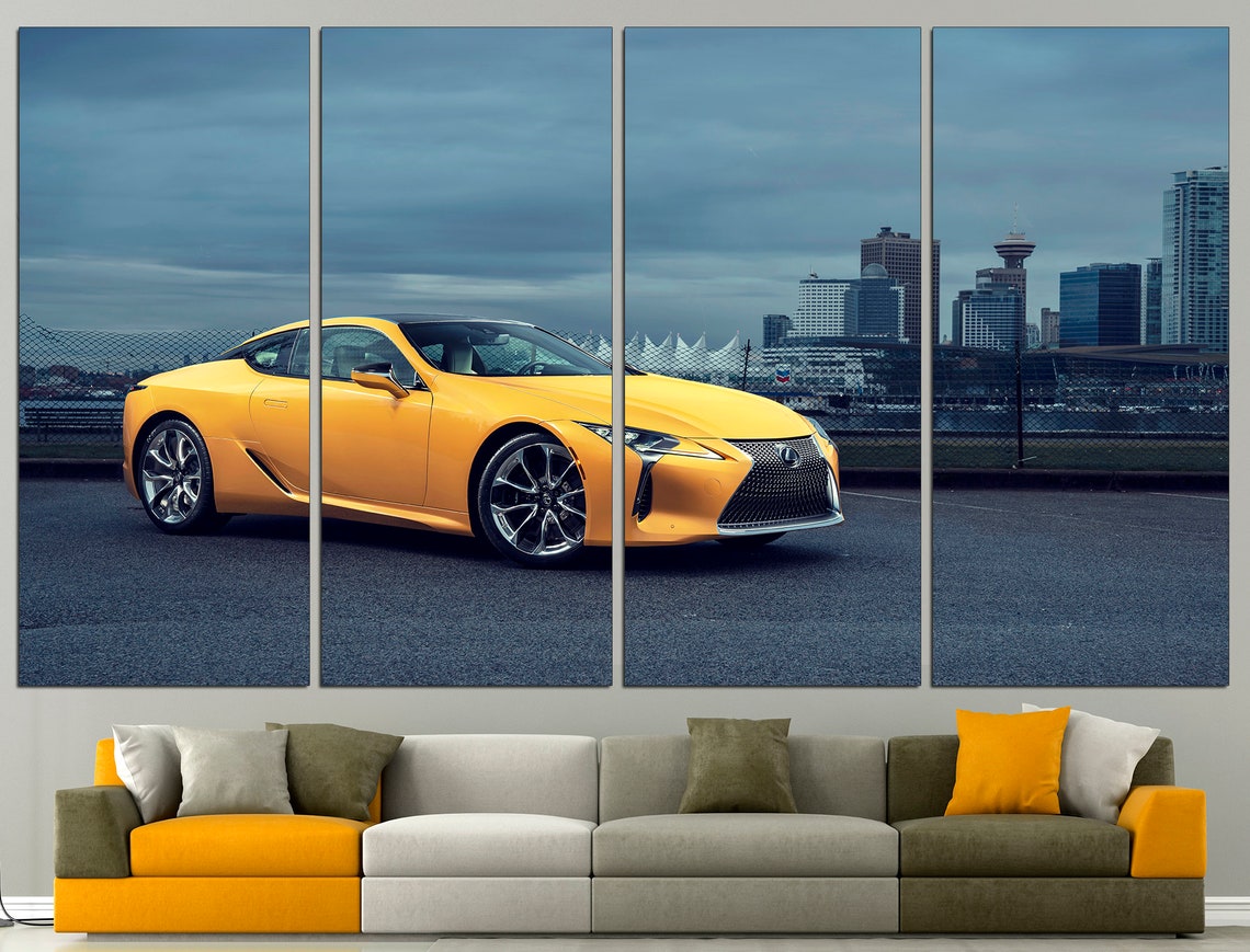 Lexus Wall Art Car Poster Extra Large Wall Art Auto Wall Art - Etsy