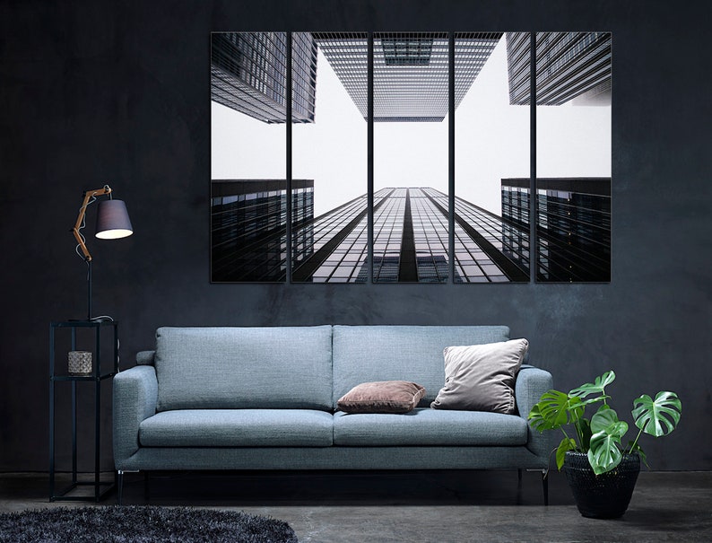 New York Skyline City Scape Architecture Poster Large Wall - Etsy