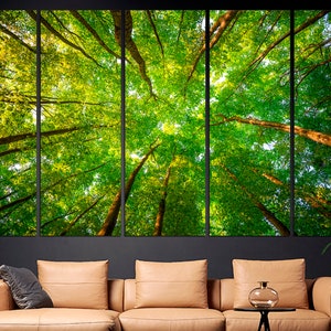 Tree Wall Art Abstract Tree Extra Large Wall Art Tree Poster Tree ...