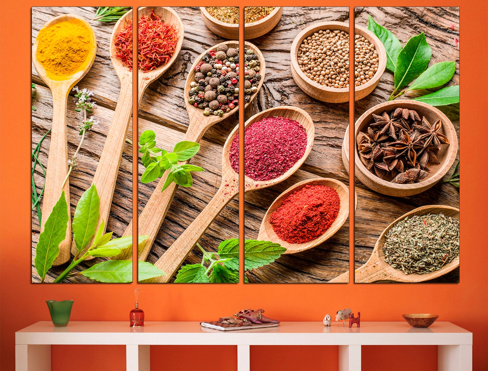 Spice Wall Art Kitchen Wall Art Set of 3 Prints Kitchen Poster - Etsy