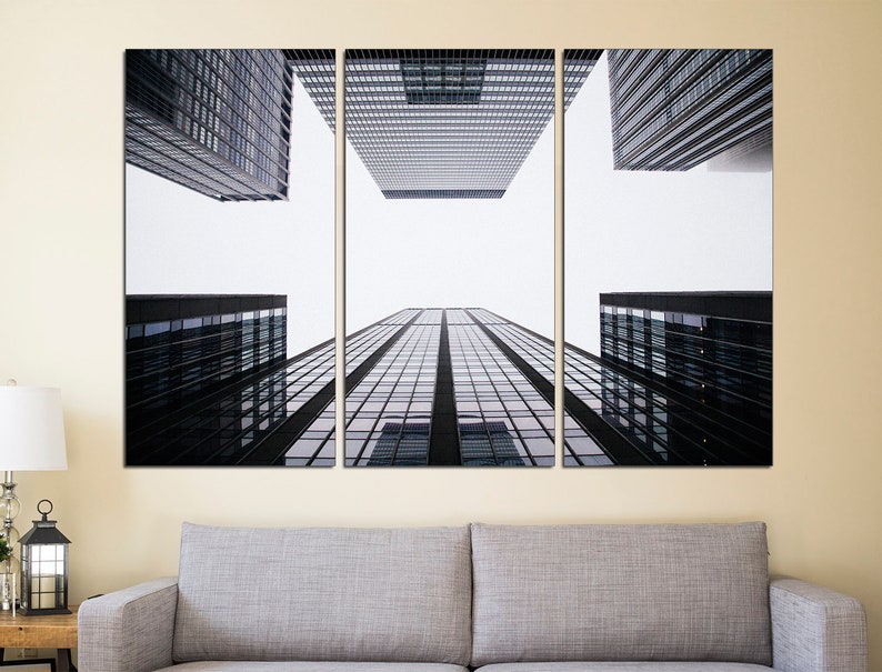 New York Skyline City Scape Architecture Poster Large Wall - Etsy