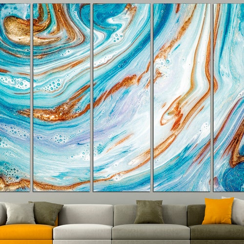 Marble Canvas Art Abstract Marble Large Wall Art Marble Print - Etsy