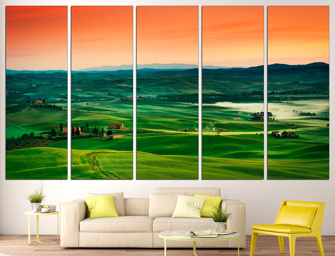 Tuscany Italy Tuscany Print Italy Print Tuscan Landscape Italy Canvas ...