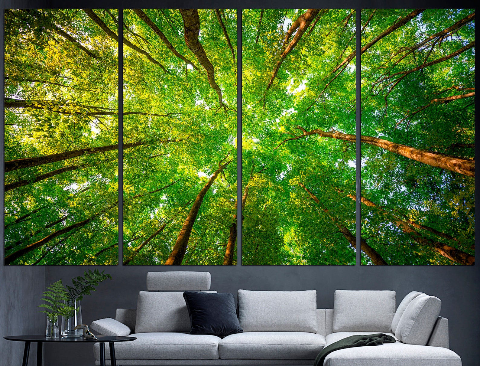 Tree Wall Art Abstract Tree Extra Large Wall Art Tree Poster - Etsy
