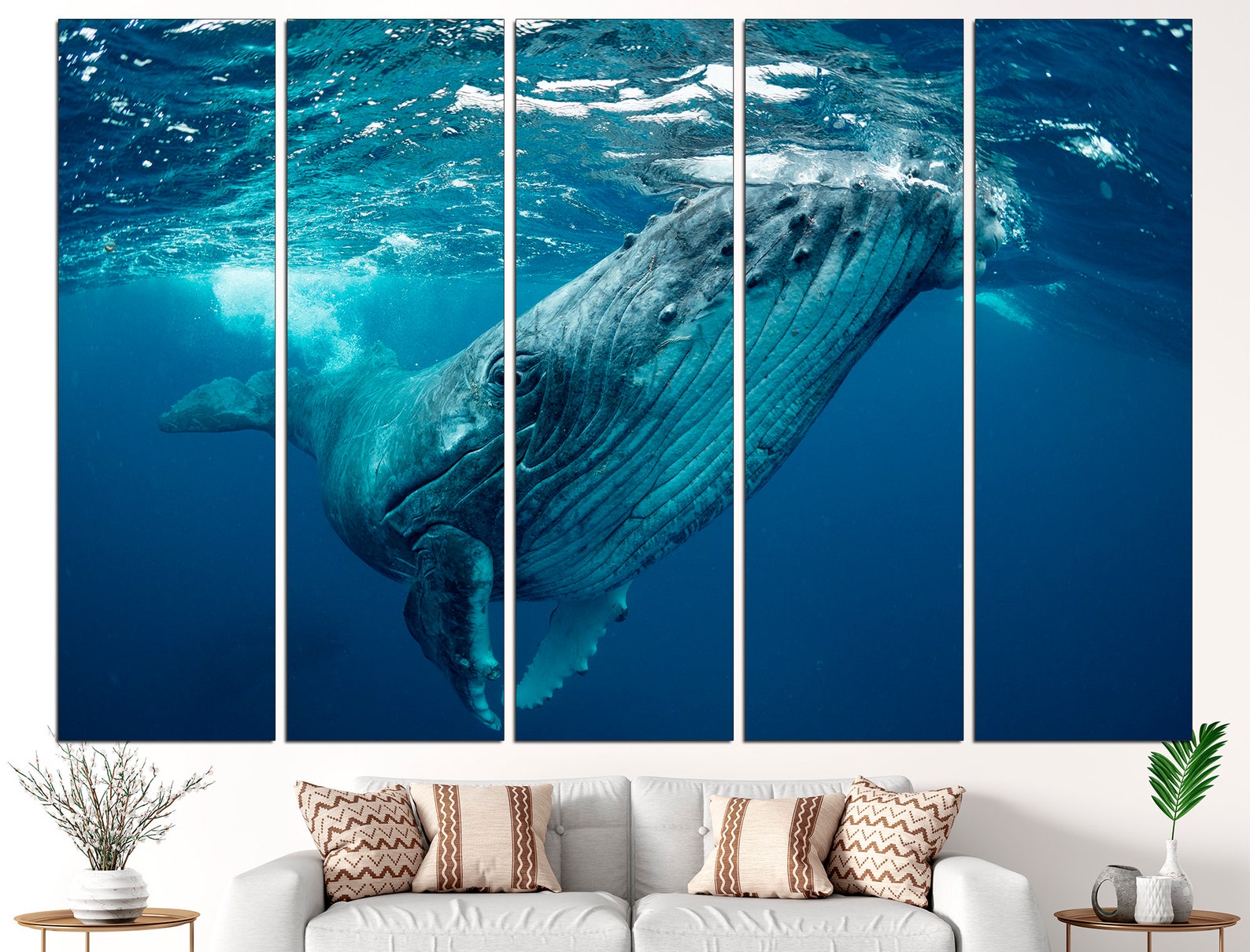 Whale Wall Art Whale Home Decor Whale Art Print Whale Print Whale ...