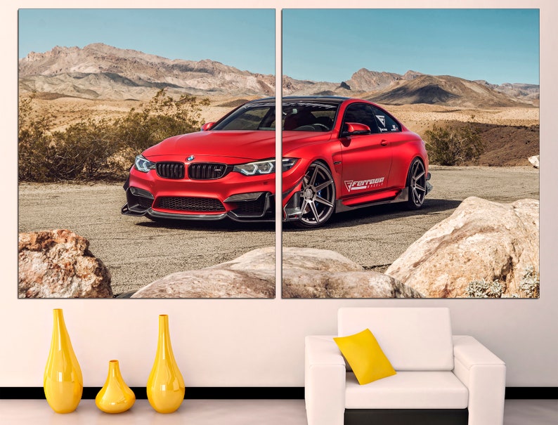 BMW Poster Extra Large Wall Art BMW Print BMW Wall Decor Auto - Etsy