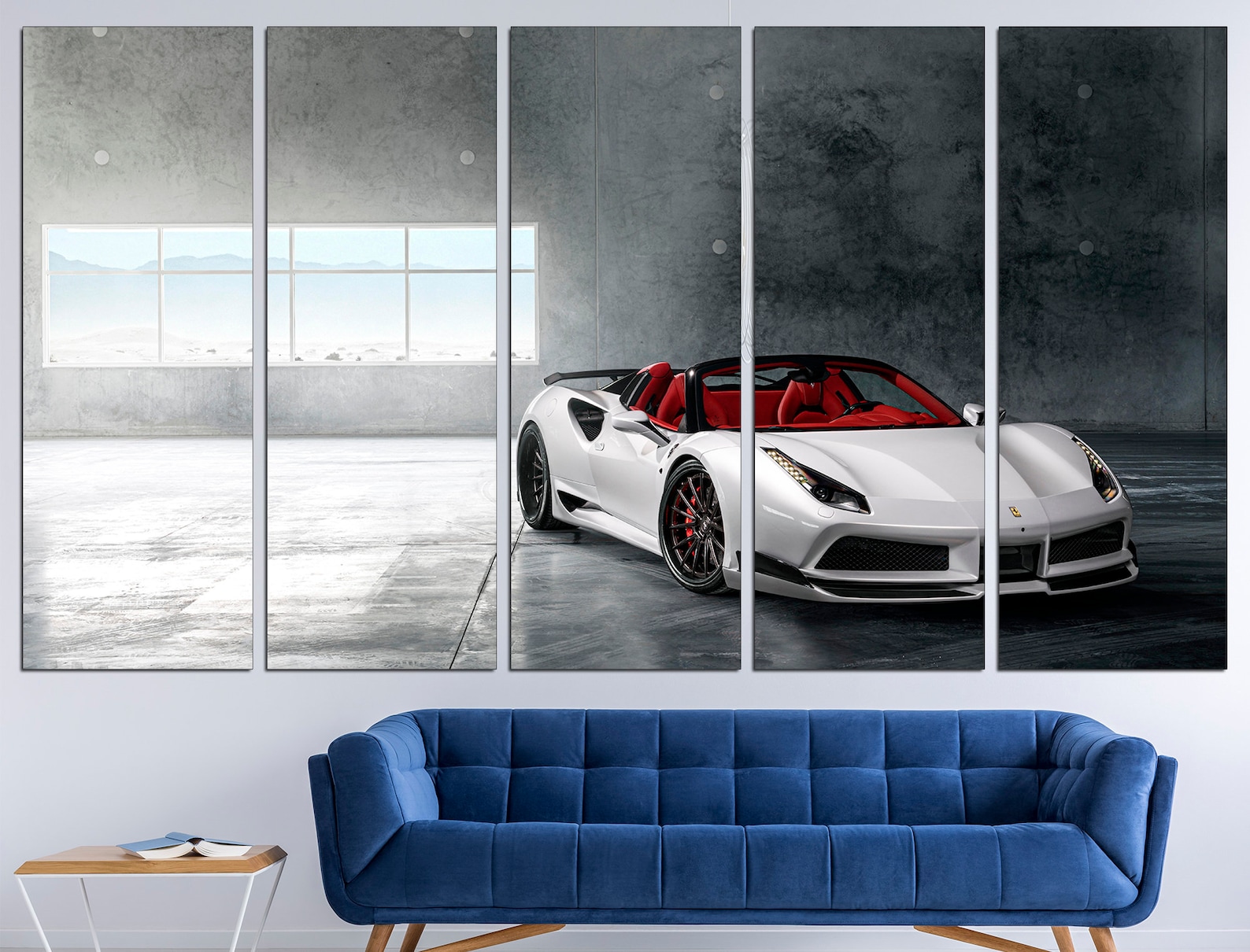 Ferrari Poster Ferrari Wall Art Sports Car Poster Boys Room - Etsy