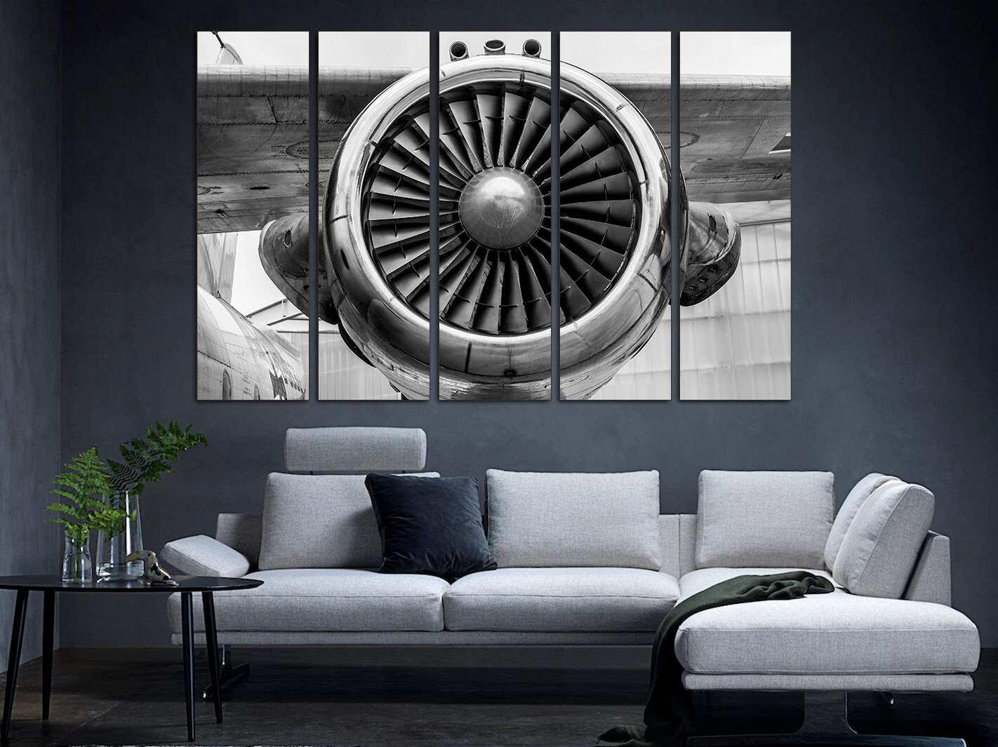 Airplane Wall Art Large Wall Art Aviation Decor Airplane Poster Plane ...