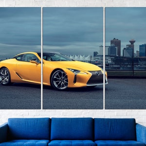 Lexus Wall Art Car Poster Extra Large Wall Art Auto Wall Art Car Poster ...