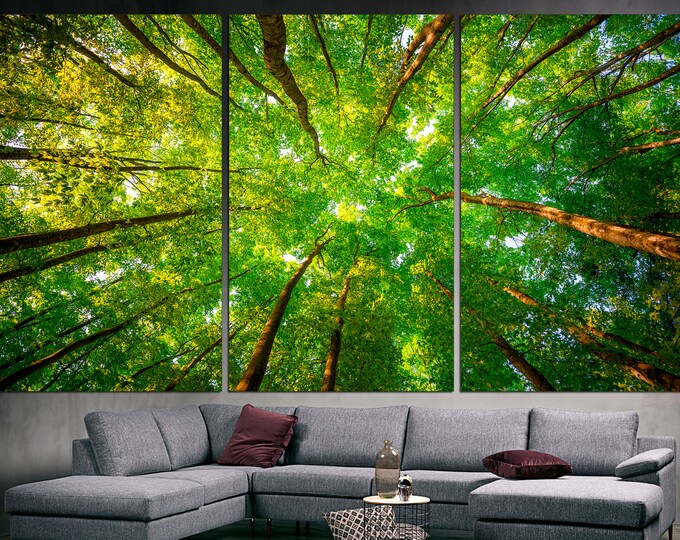 Tree Wall Art Abstract Tree Extra Large Wall Art Tree Poster | Etsy