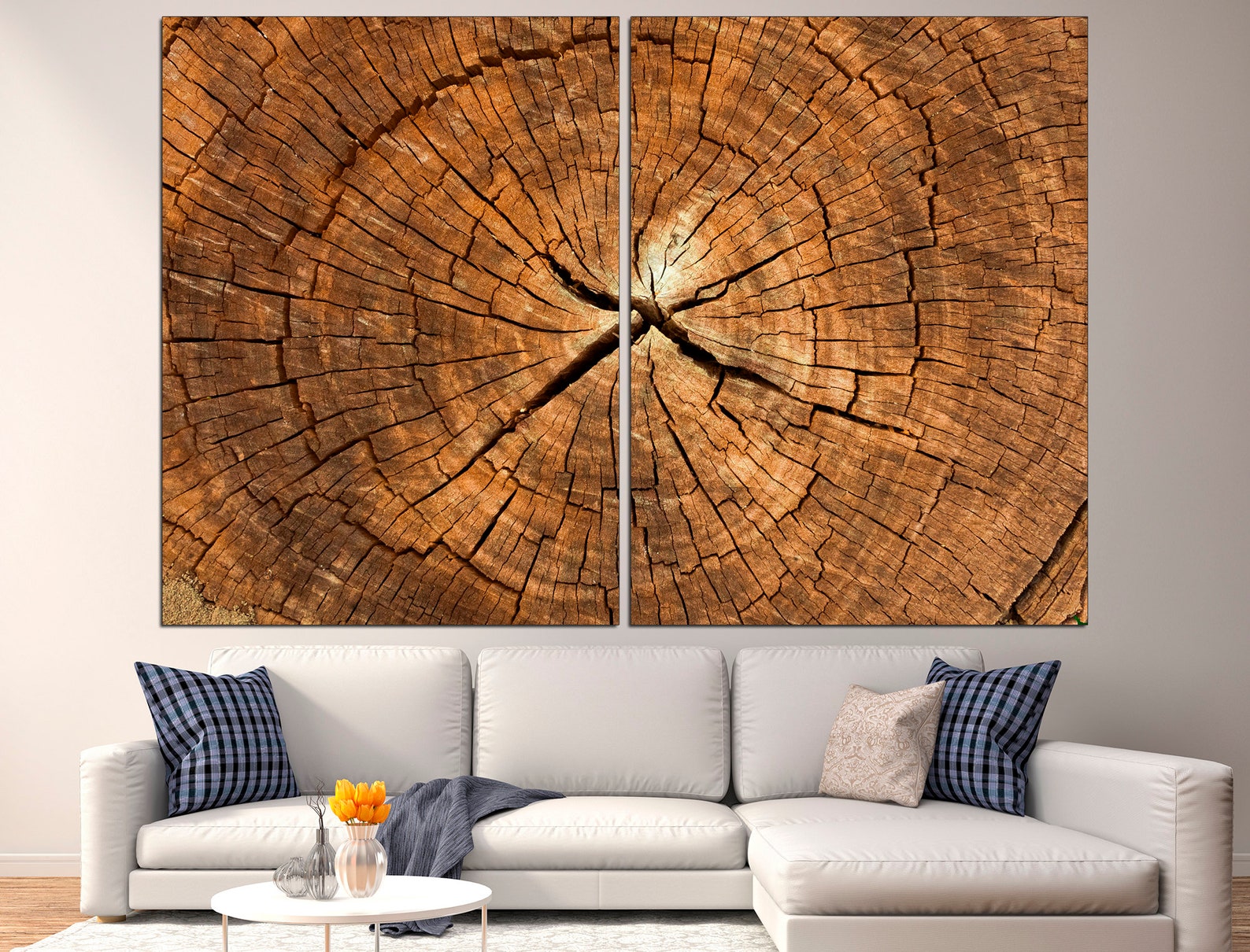 Wood Texture Wall Decor Large Canvas Art Wood Textured Canvas | Etsy