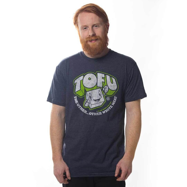 Tofu, the Other Other White Meat T-shirt, Vintage Inspired Unisex Funny ...