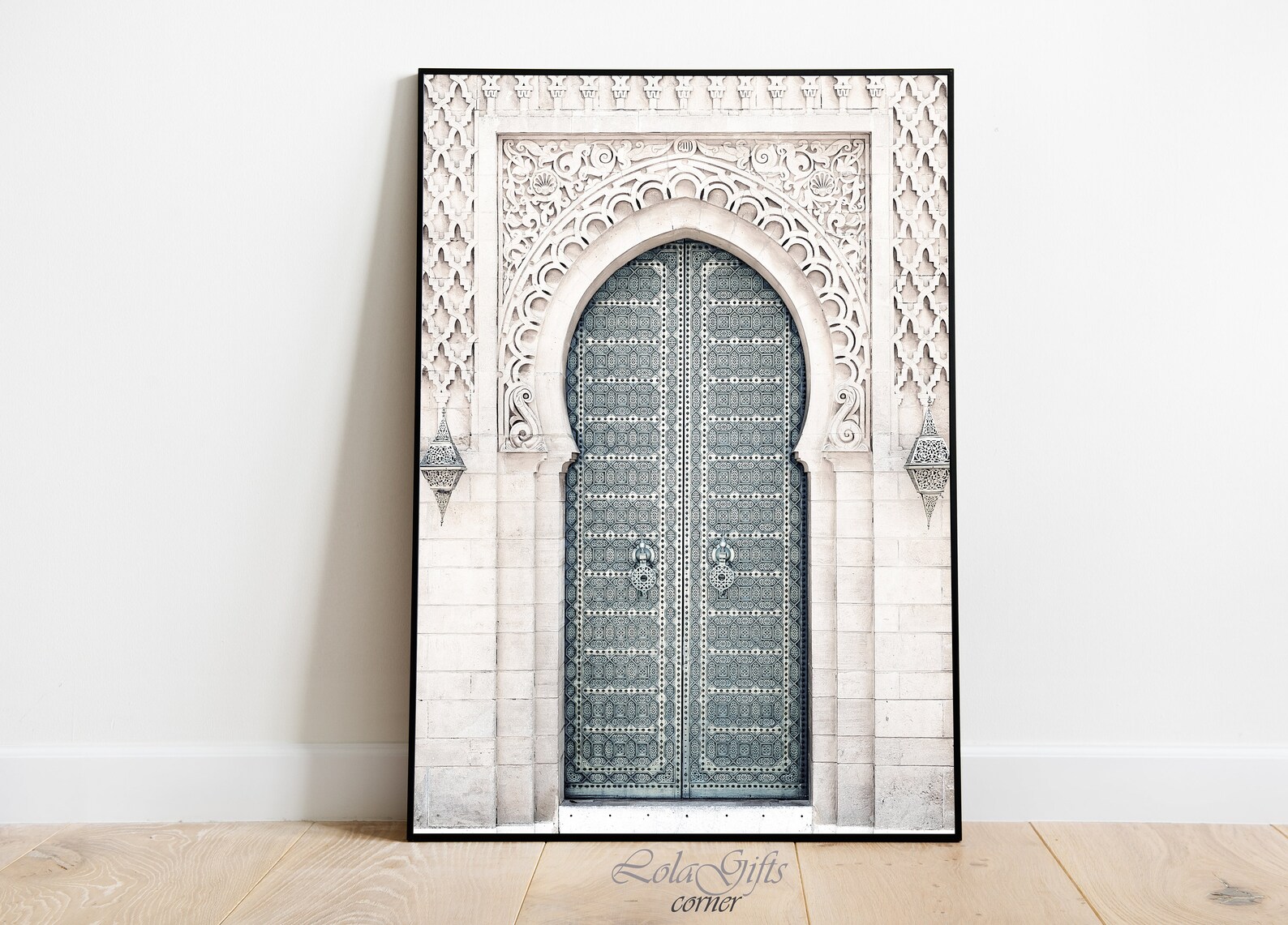 Moroccan Print Door Wall Art DIGITAL Print Marrakesh Decor | Etsy