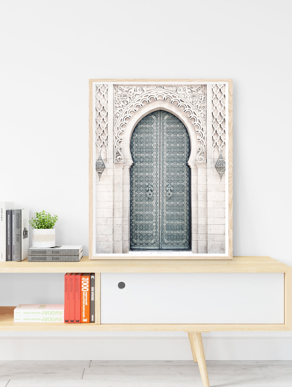 Moroccan Print Door Wall Art DIGITAL Print Marrakesh Decor | Etsy