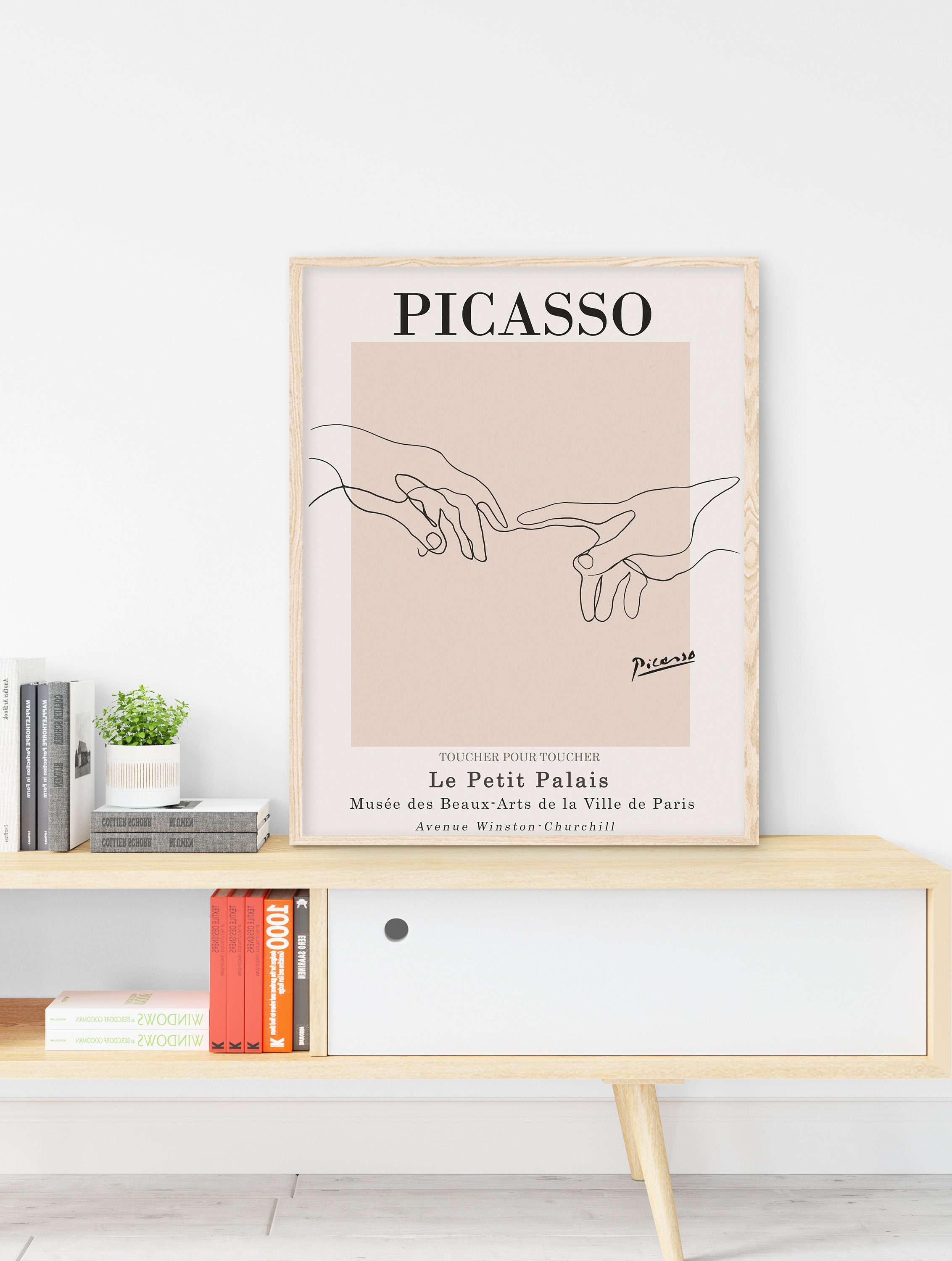 Picasso Hands Touching, Hands Line Drawing, Pablo Picasso Sketch ...