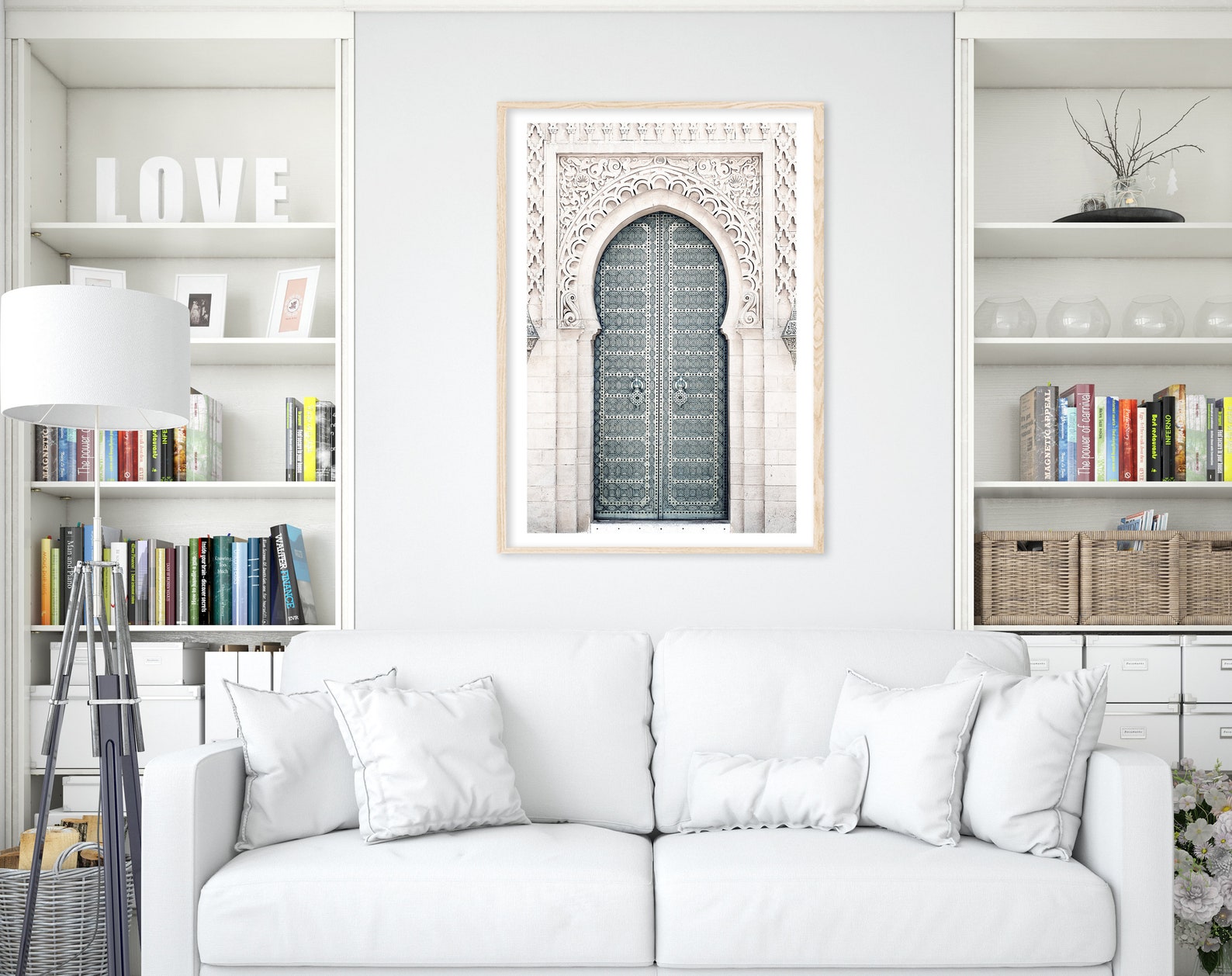 Moroccan Print Door Wall Art DIGITAL Print Marrakesh Decor | Etsy