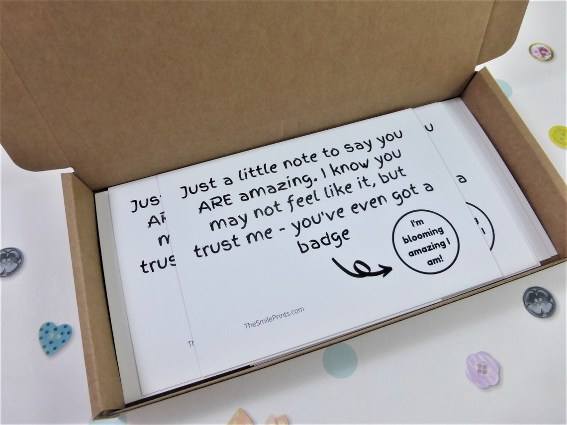 Kind Postcard Pack of 10, Random Act of Kindness, Pocket Hug, Pick Me ...