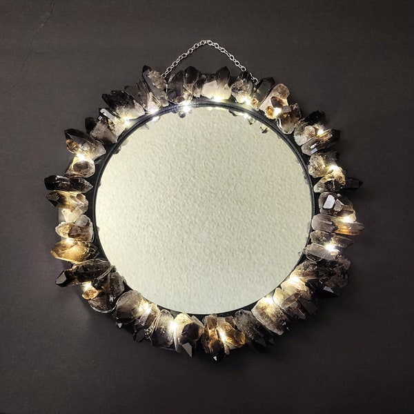 Lighted Wall Mirror - Etsy