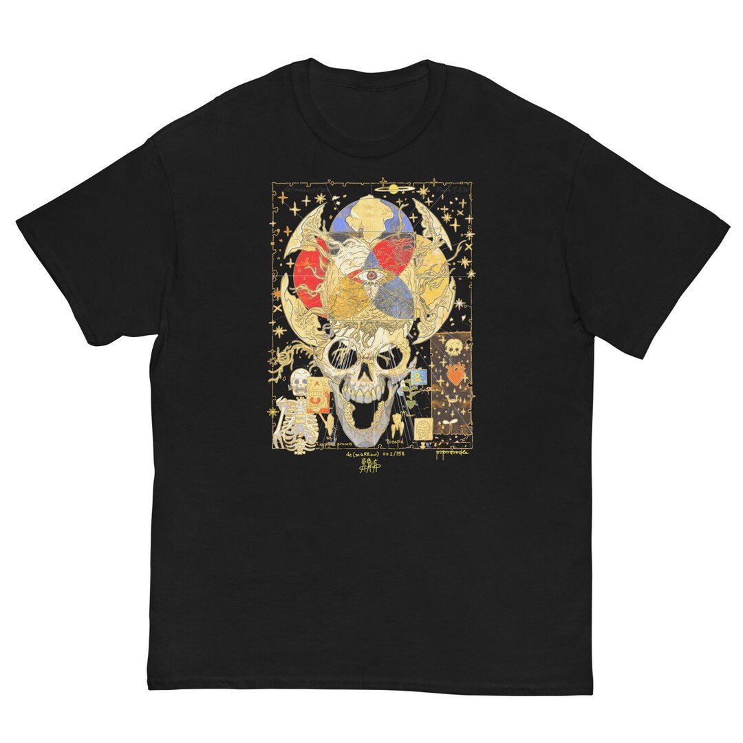 The Awakening | Popodoodle | Da Vinci Style Tshirt | Graphic T - Etsy