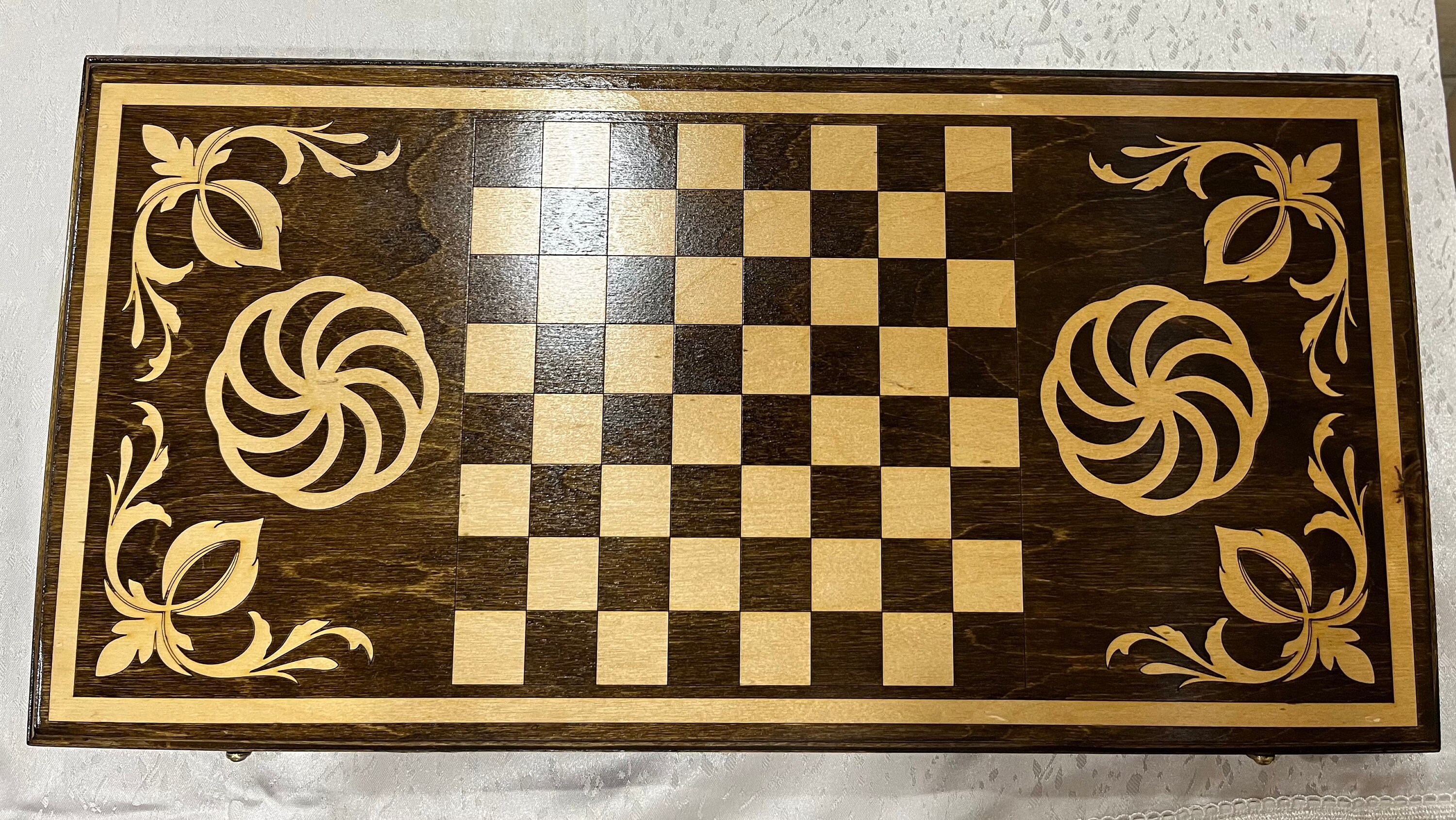 Armenian Laser Engraved Backgammon.ejmiacin. - Etsy