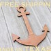 Nautical Shapes Unfinished Wood Cutout Cut Out Shapes Crafts ALL SIZES ...