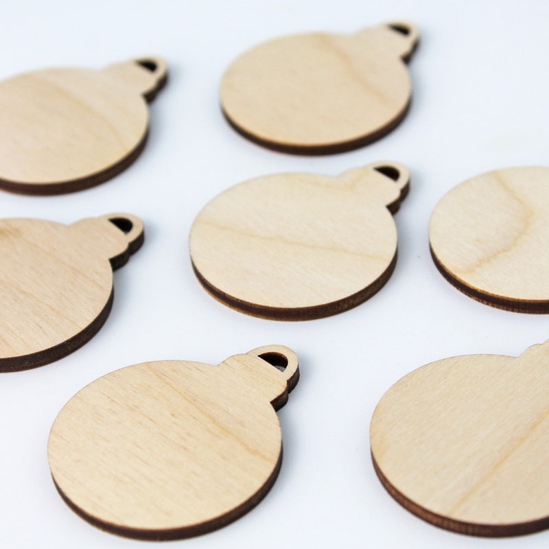 Blank Wooden Ornaments - Etsy