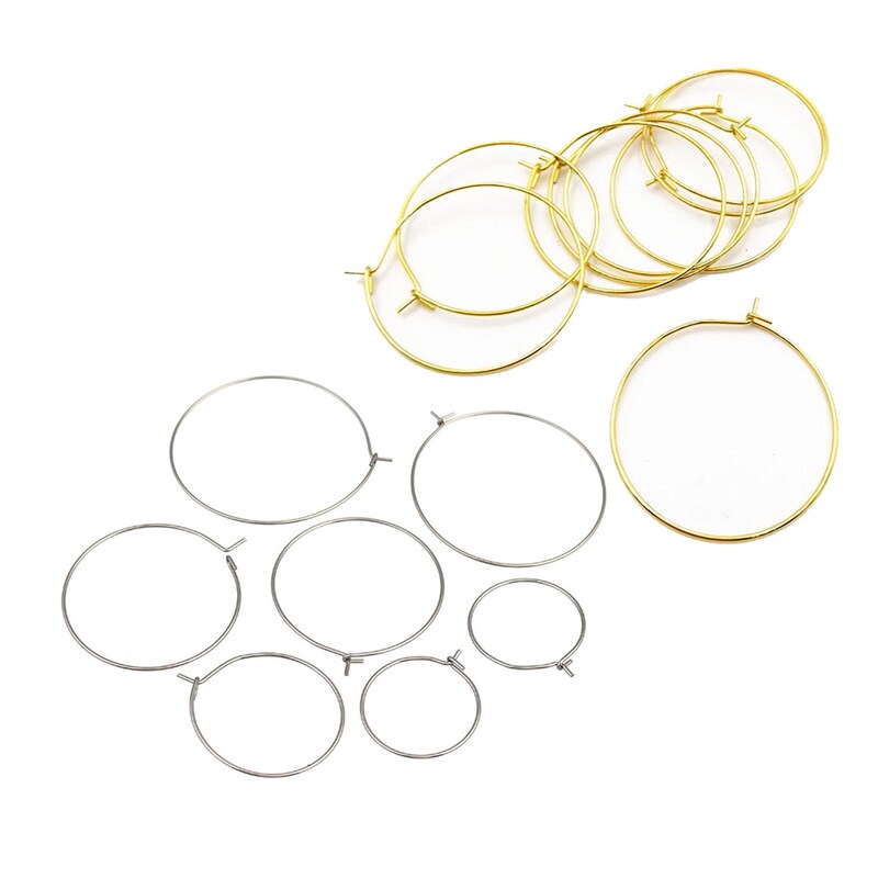 Stainless Steel Hoops - Etsy