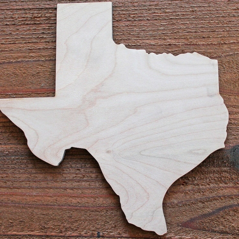 Wood California Cut Out - Etsy