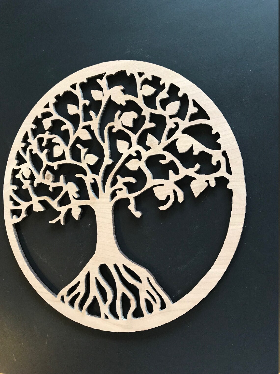 Tree of Life w/Leaves Unfinished Wood Cutout Cut out Shape | Etsy