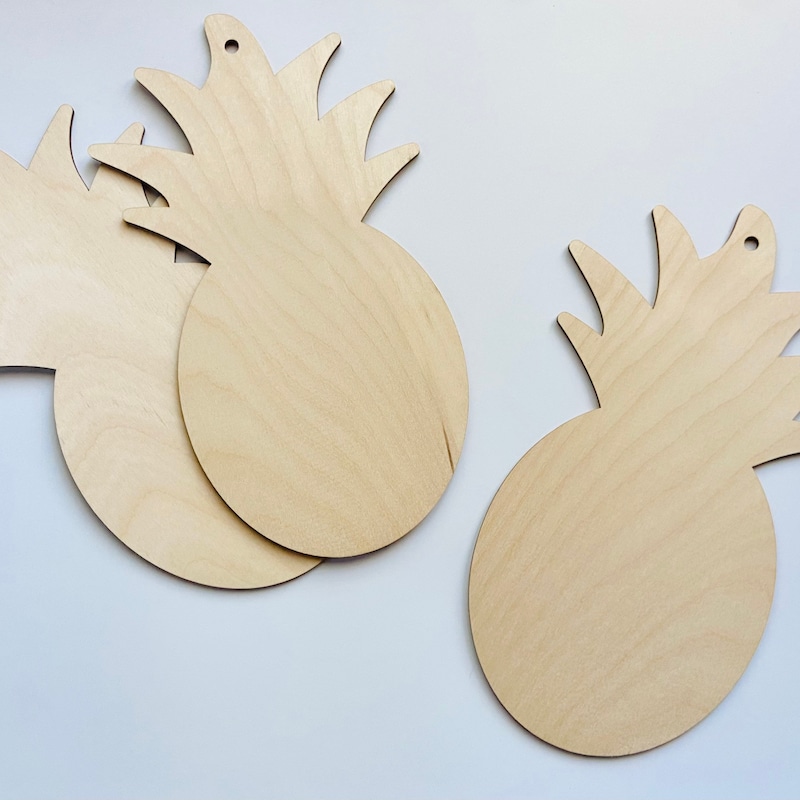 Wood Pineapple - Etsy