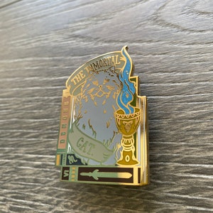 Church Enamel Pin the Immortal Cat Shadowhunters Bookish Merch Reader ...