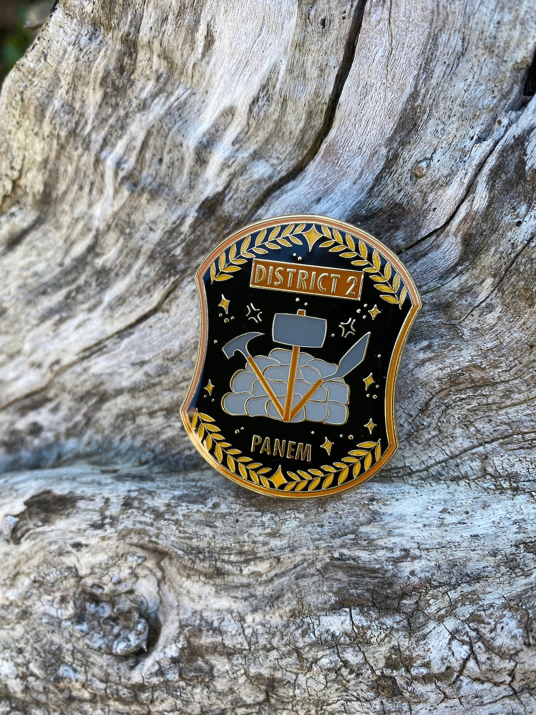 District 2 Enamel Pin - Etsy