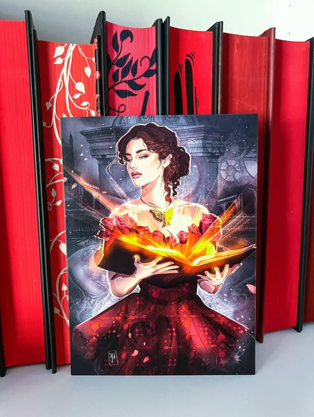 5x7 Clockwork Princess Art Print Tessa Gray Character Art Fan Art ...