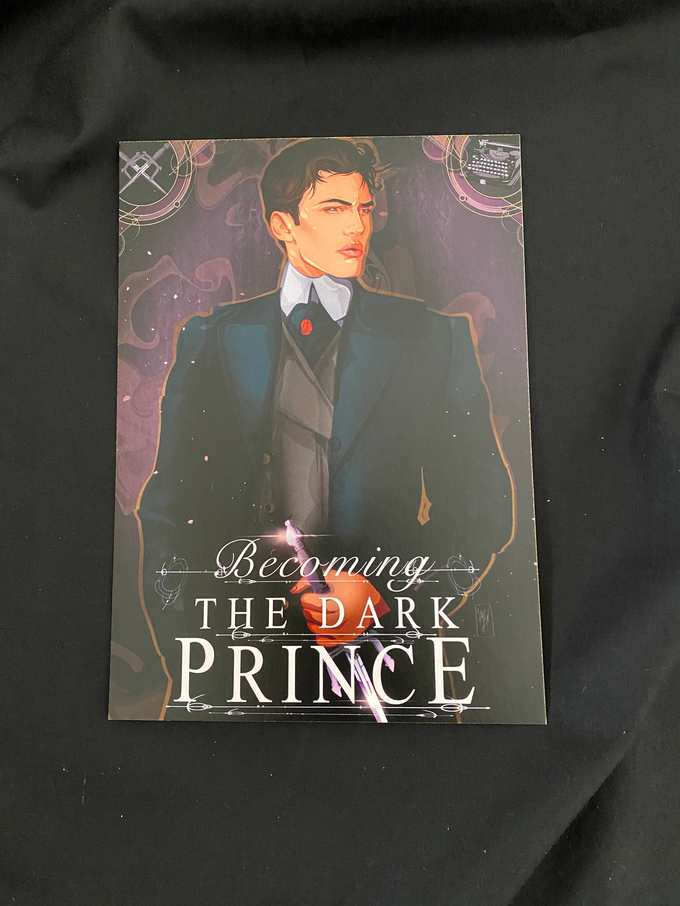 Art Print Becoming the Dark Prince 5x7 - Etsy