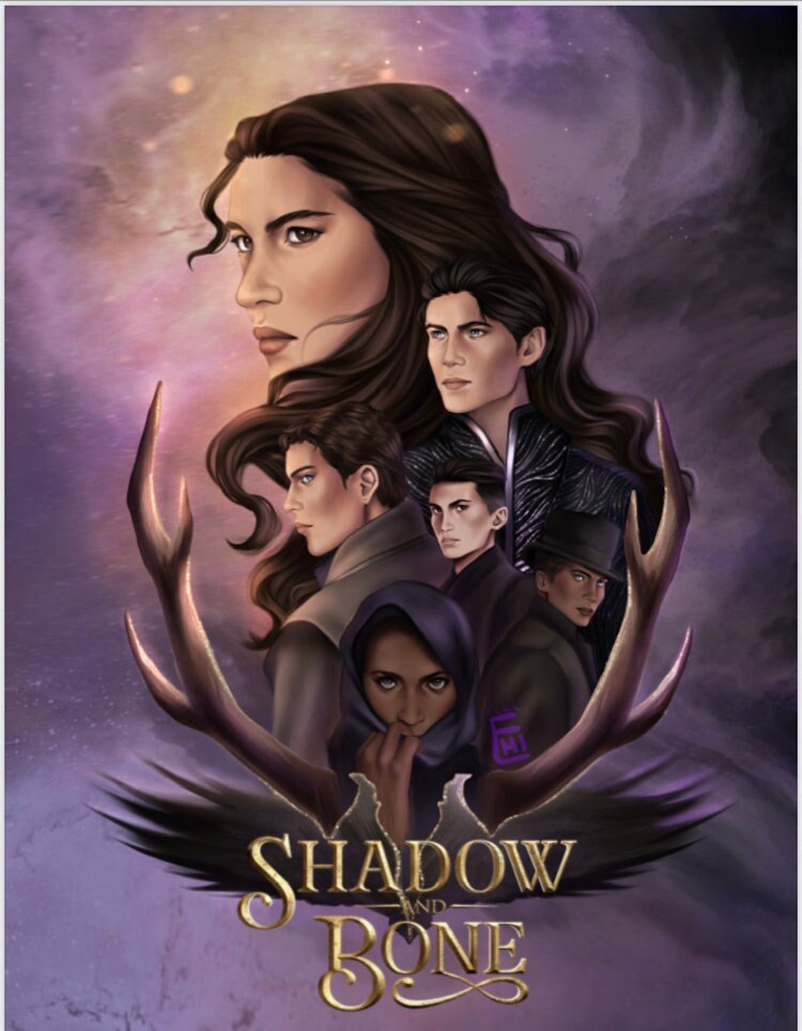 Medium Shadow and Bone Poster Booksleeve Grishaverse Inspired - Etsy