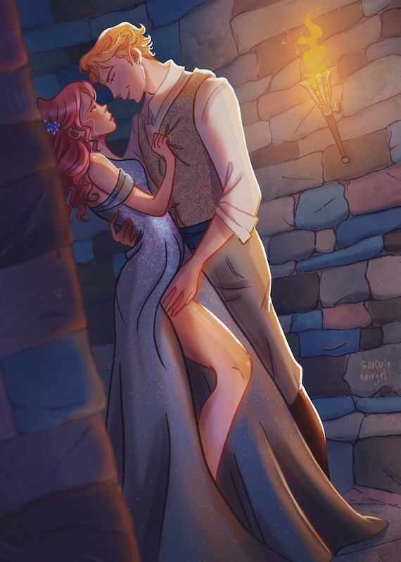 The Ballad of Never After Booksleeve Jacks and Evangeline - Etsy