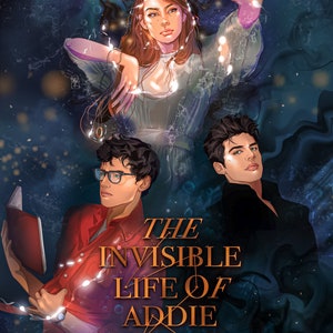 Art Print Addie Larue 5x7 Inches Book Characters Reader Gifts V E ...