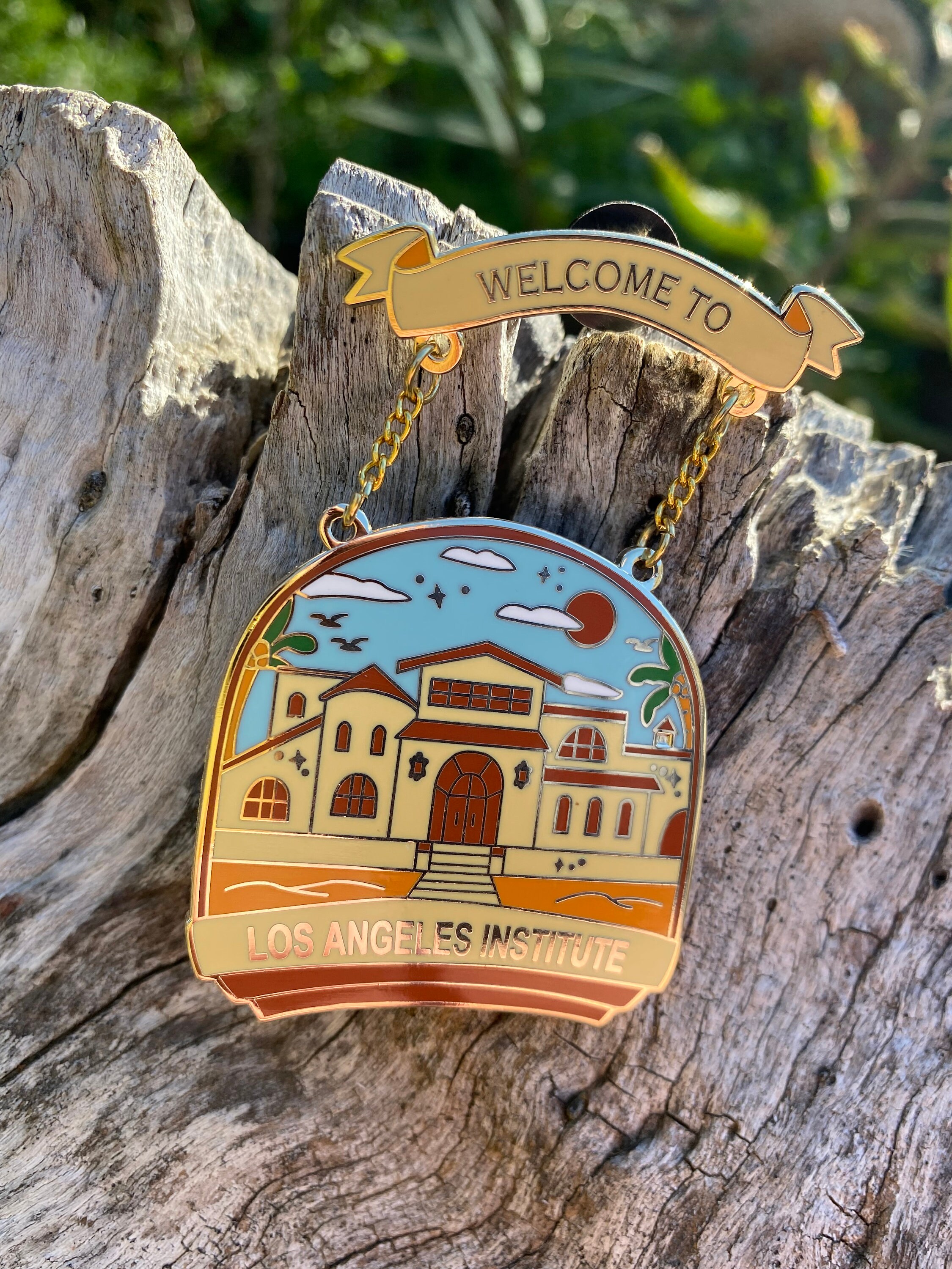 Los Angeles Institute Enamel Pin - Etsy