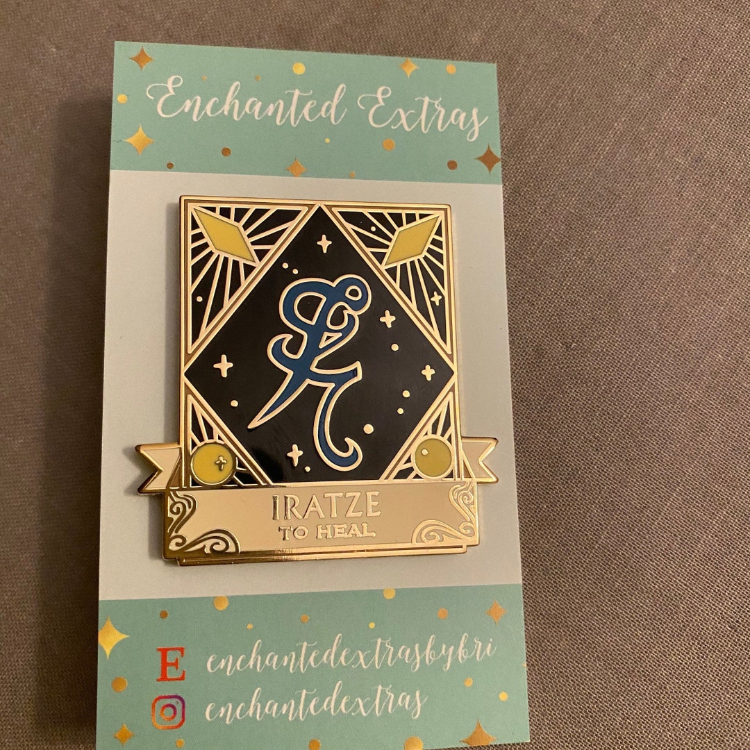 Shadowhunters Iratze Rune to Heal Enamel Pin Glow in the Dark - Etsy