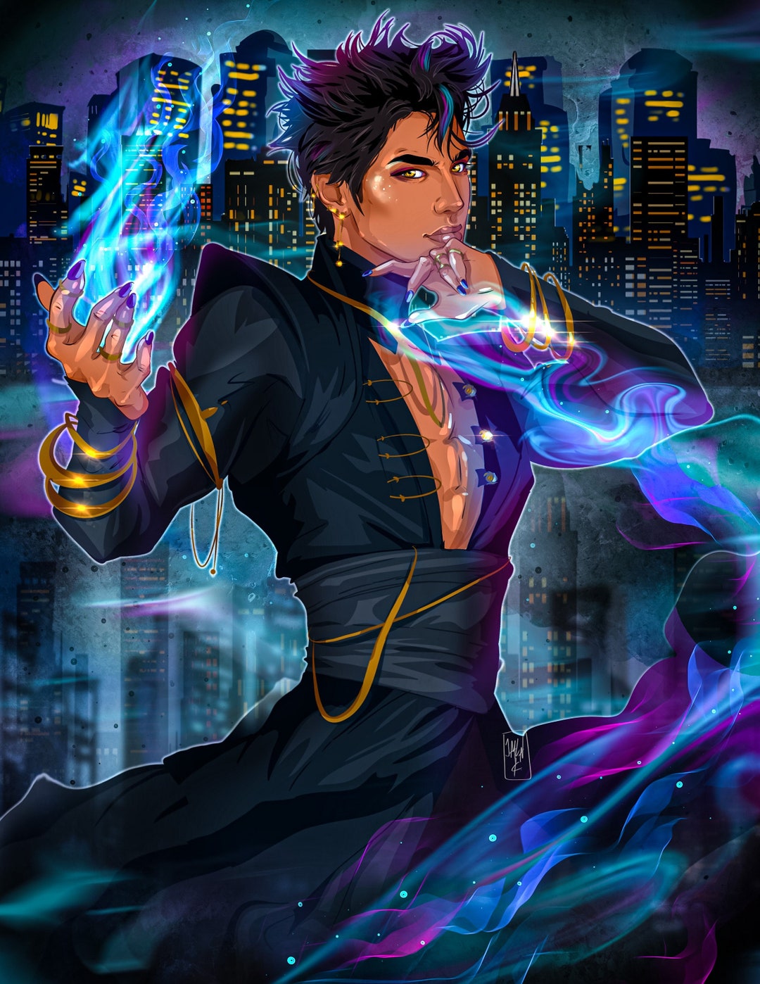 Cozy Oversized Blanket Magnus Bane Warlock Shadowhunters Reader Gift ...