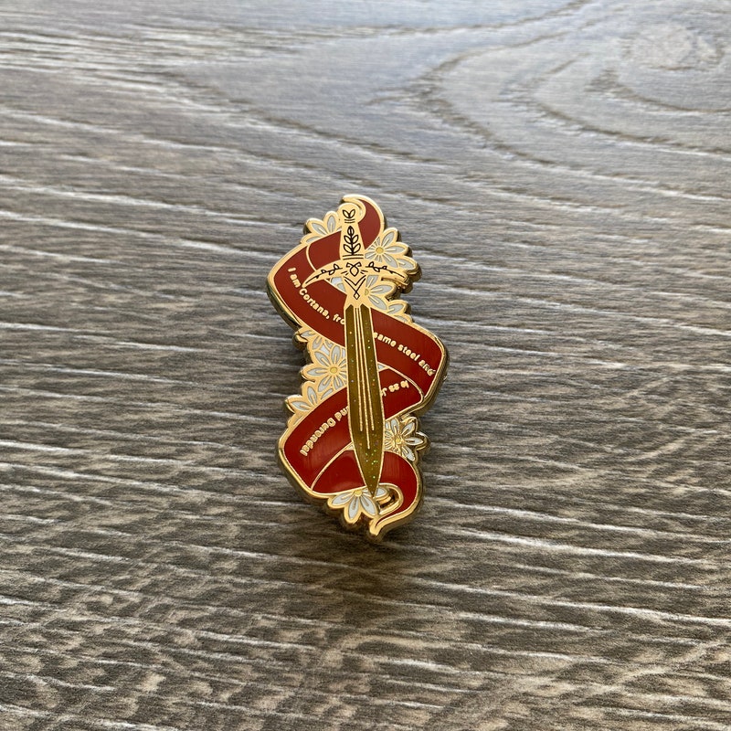 Sword Enamel Pin - Etsy