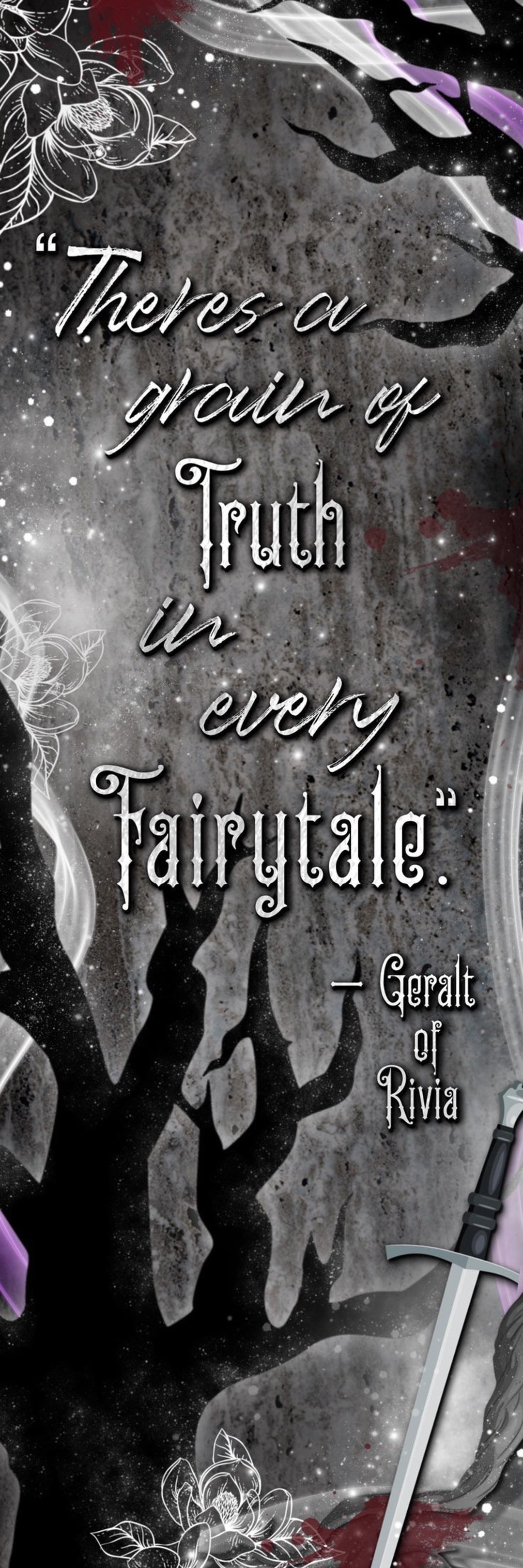 The Witcher Inspired Bookmark - Etsy