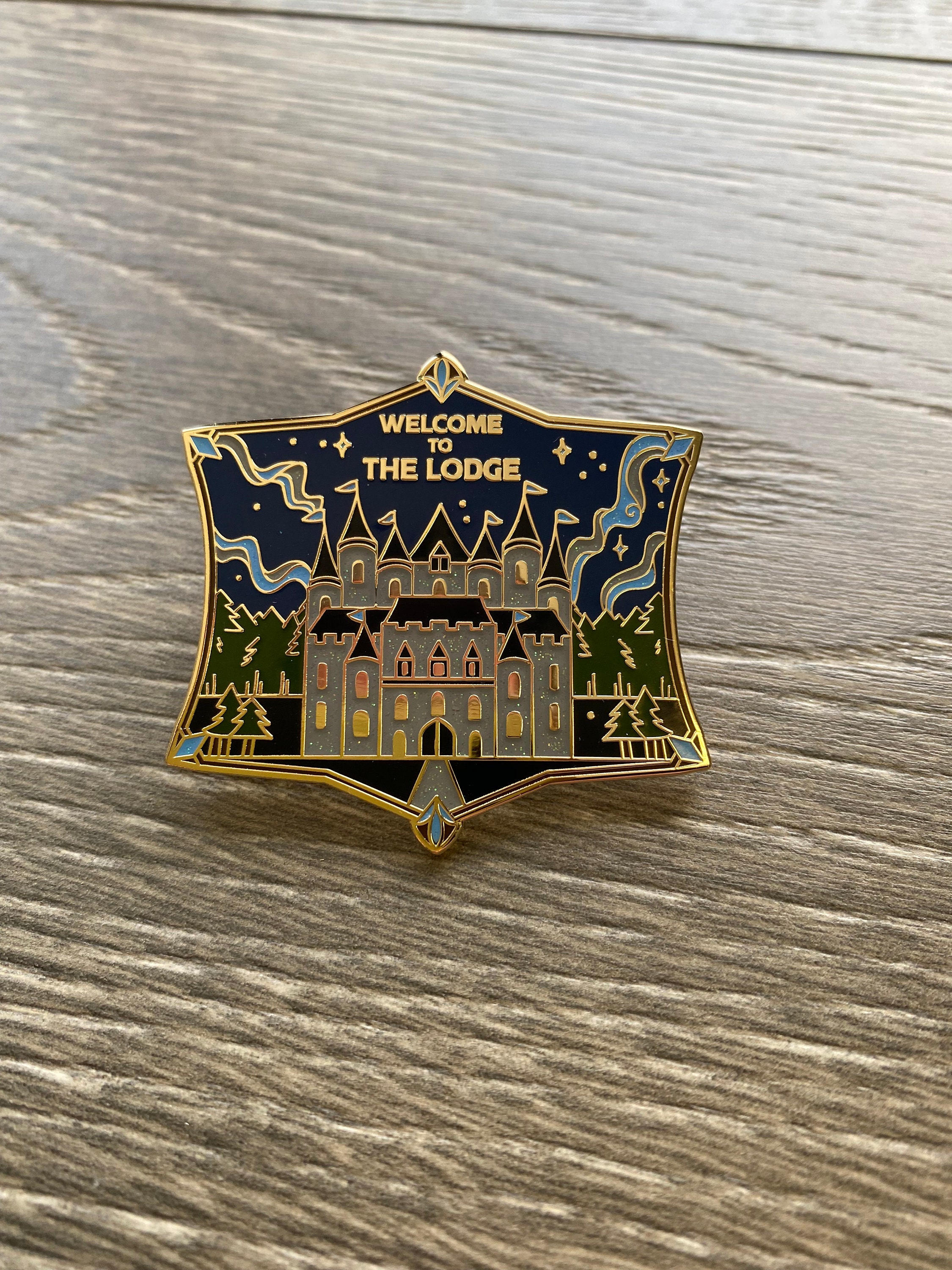 The Lodge Legendborn Hard Enamel Pin Bookish Location Reader - Etsy