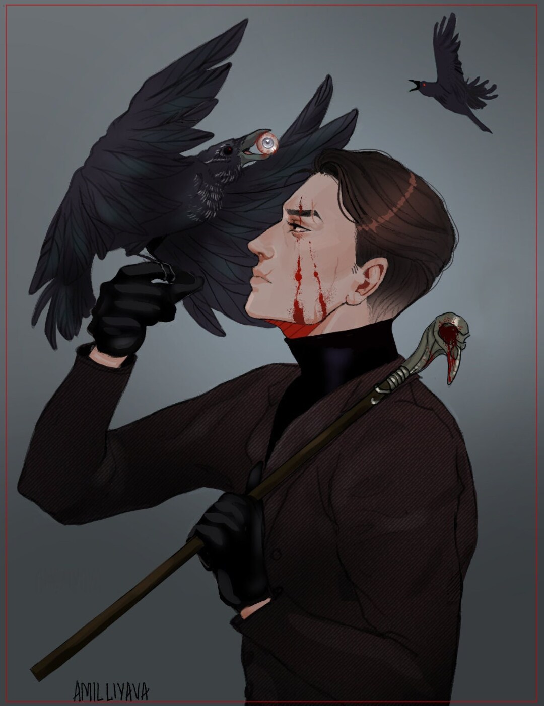 5x7 Inch Kaz Art Print SOC Reader Merch Bookish Gift for Her Bookish ...