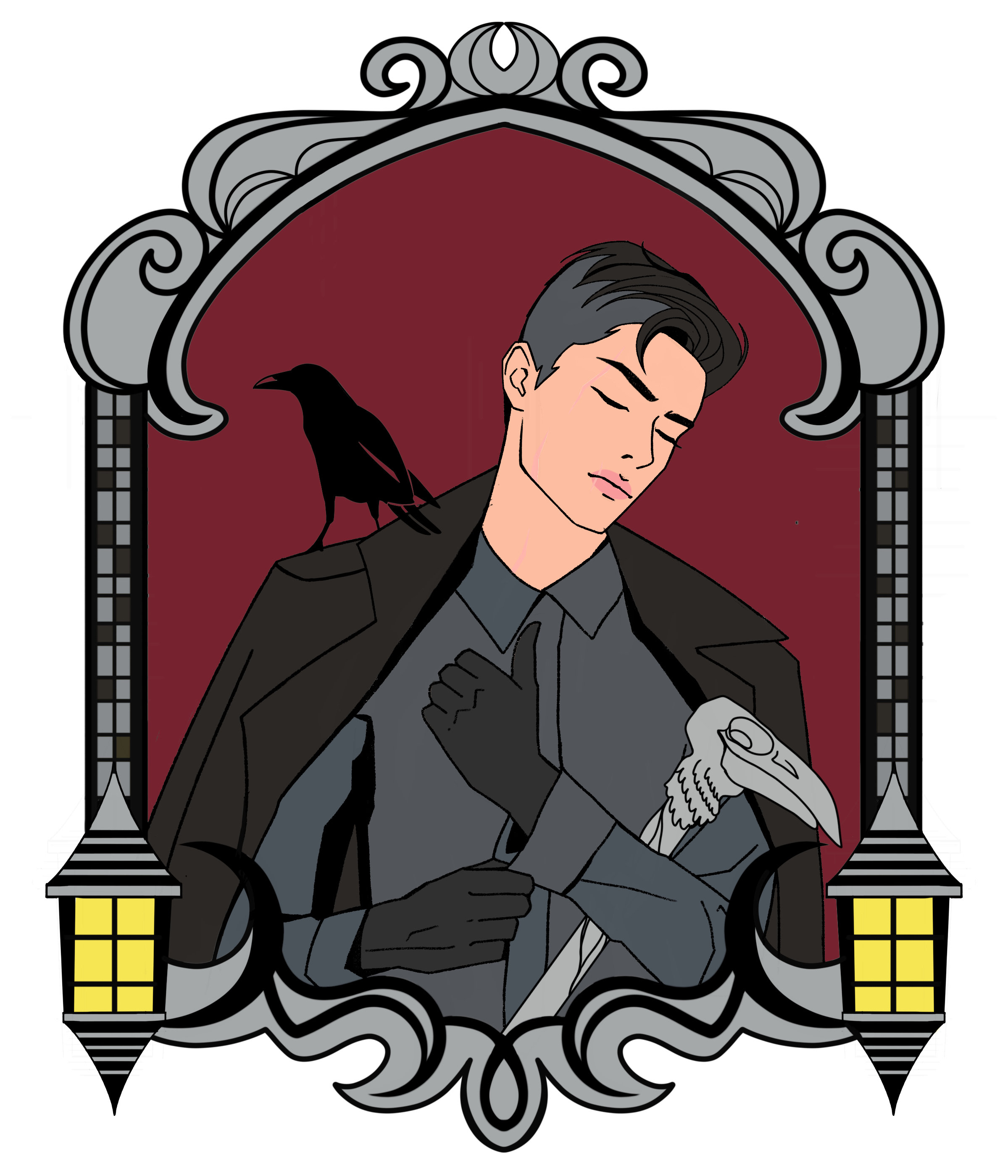 Kaz Brekker Enamel Pin Bookish Pin Dirtyhands Hard Enamel Pin Gift for ...